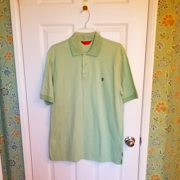 Izod | Shirts | Nwot Izod Apple Green 0 Cotton Polo Shirt | Poshmark